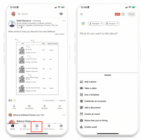 Programmer vos posts LinkedIn gratuitement en 2025 - Planable