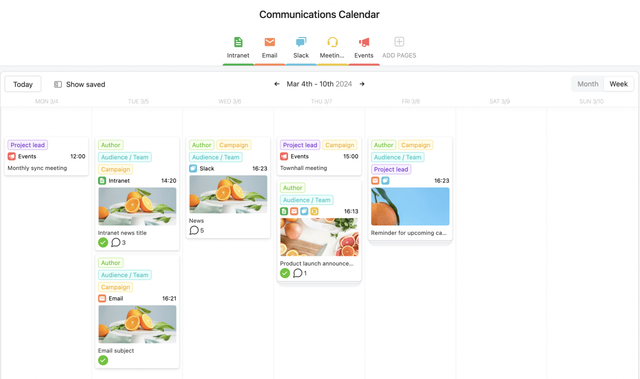 Communications calendar: steps and tools for 2025