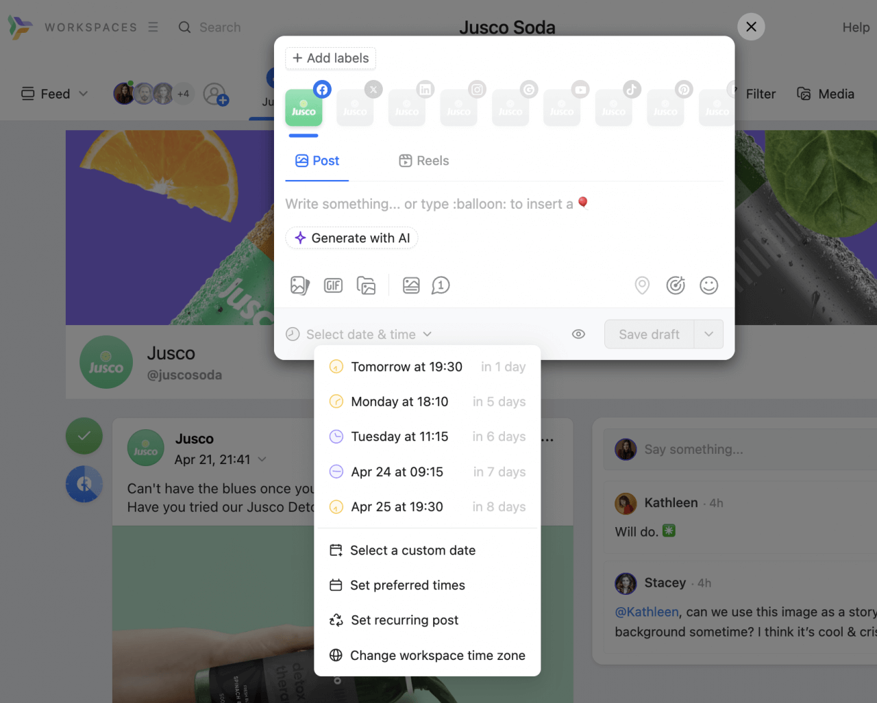 How to create & schedule Facebook posts for free: quick & easy