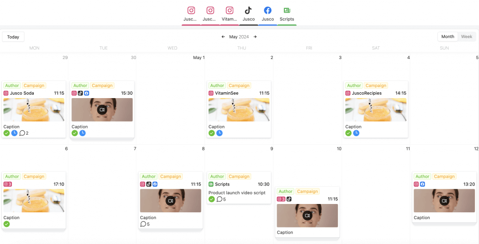 How to Create an Instagram Content Calendar - Planable