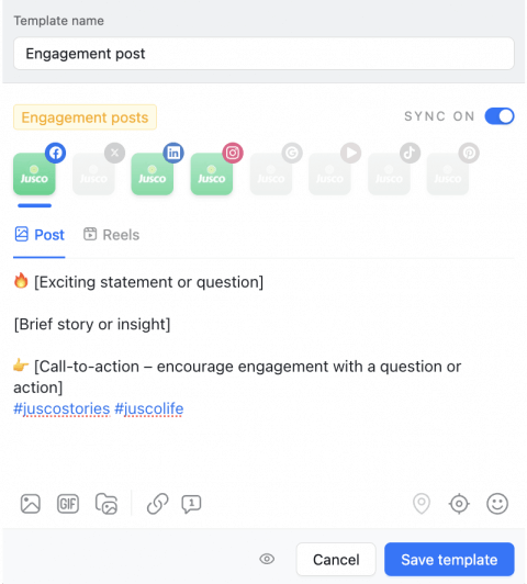Post Templates in Planable: Never Start from Scratch Again