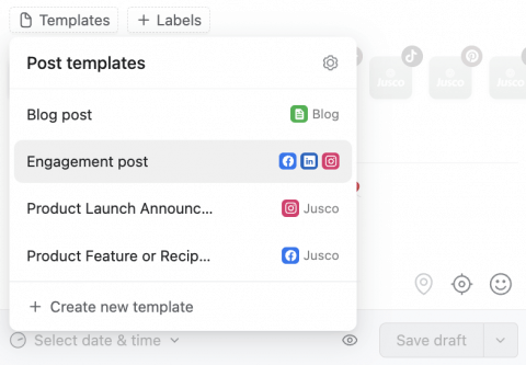 Post Templates in Planable: Never Start from Scratch Again