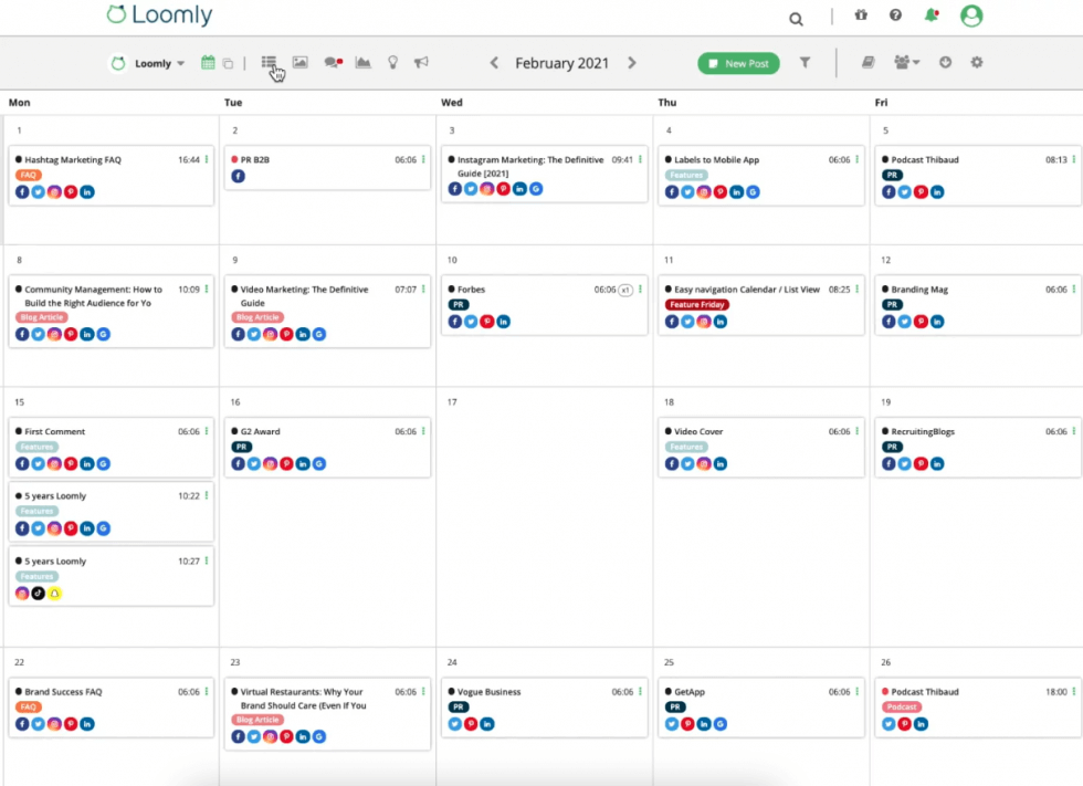 12 tools to plan & schedule social media posts for free