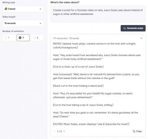 AI YouTube Script Generator (Free Tool) - Planable