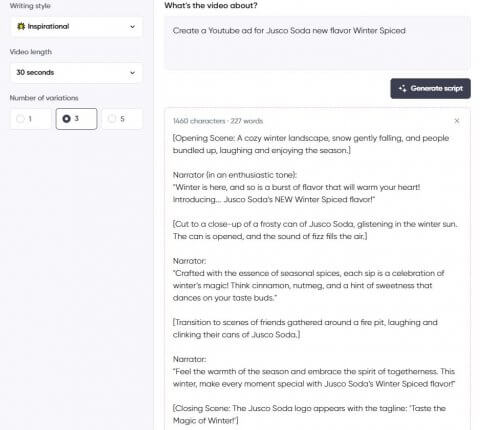 AI YouTube Script Generator (Free Tool) - Planable