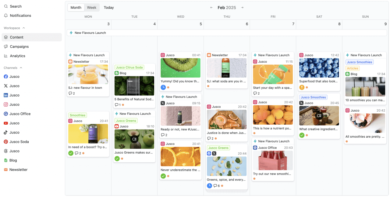12 tools to plan & schedule social media posts for free