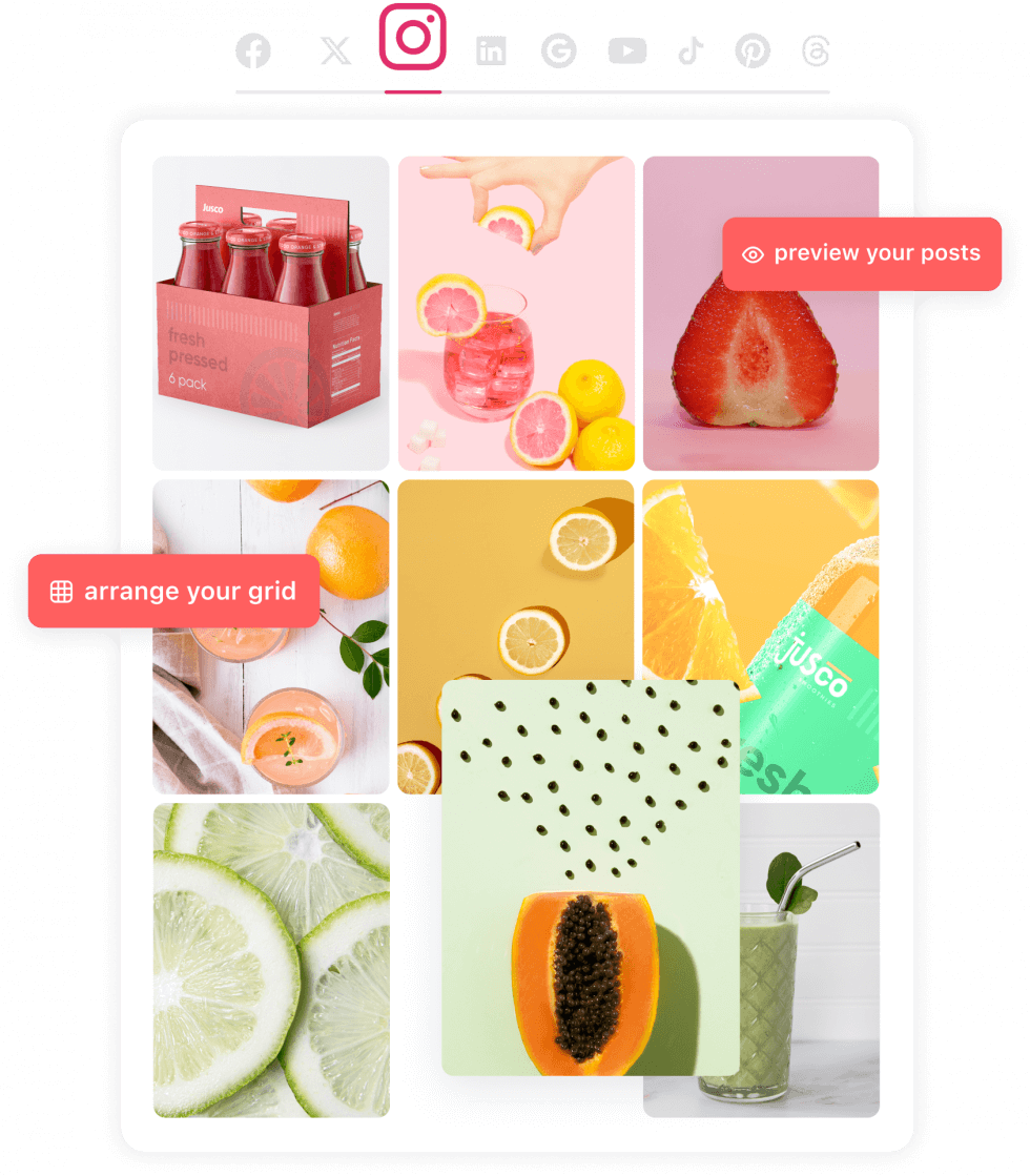 Instagram grid maker: create the perfect layout for your feed