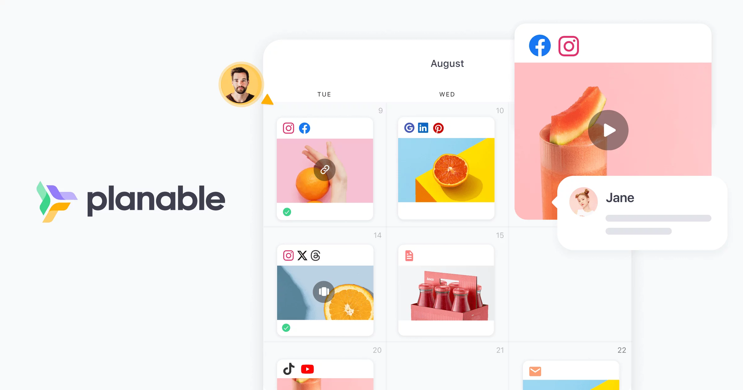 Get clear social media data with Planable Analytics